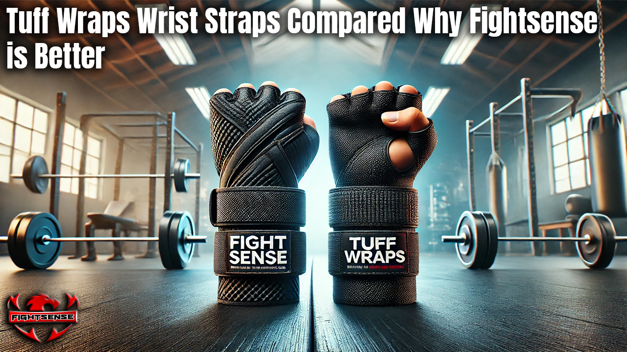Tuff Wraps Wrist Straps Compared: Why Fightsense is Better - FIGHTSENSE