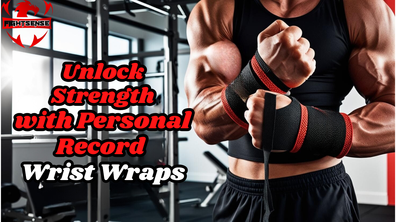 Unlock Strength with Personal Record Wrist Wraps - FIGHTSENSE