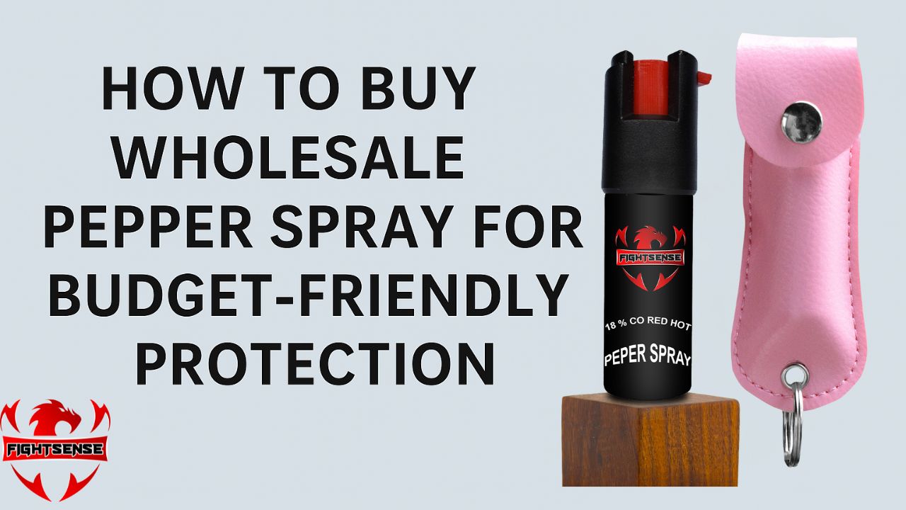 Buy Wholesale Pepper Spray for Budget-Friendly Protection - FIGHTSENSE