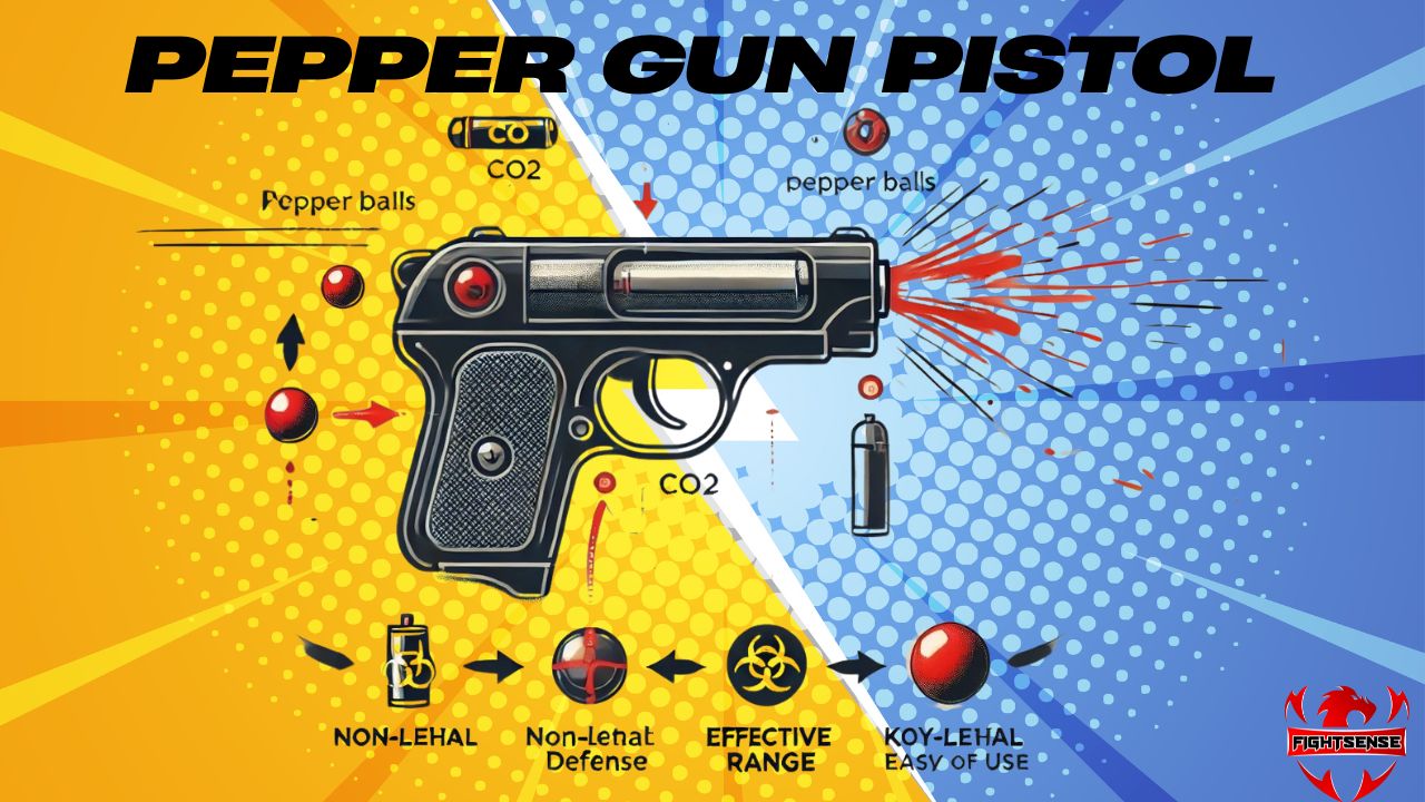Why a Pepper Gun Pistol Is Your Best Self-Defense Option - FIGHTSENSE