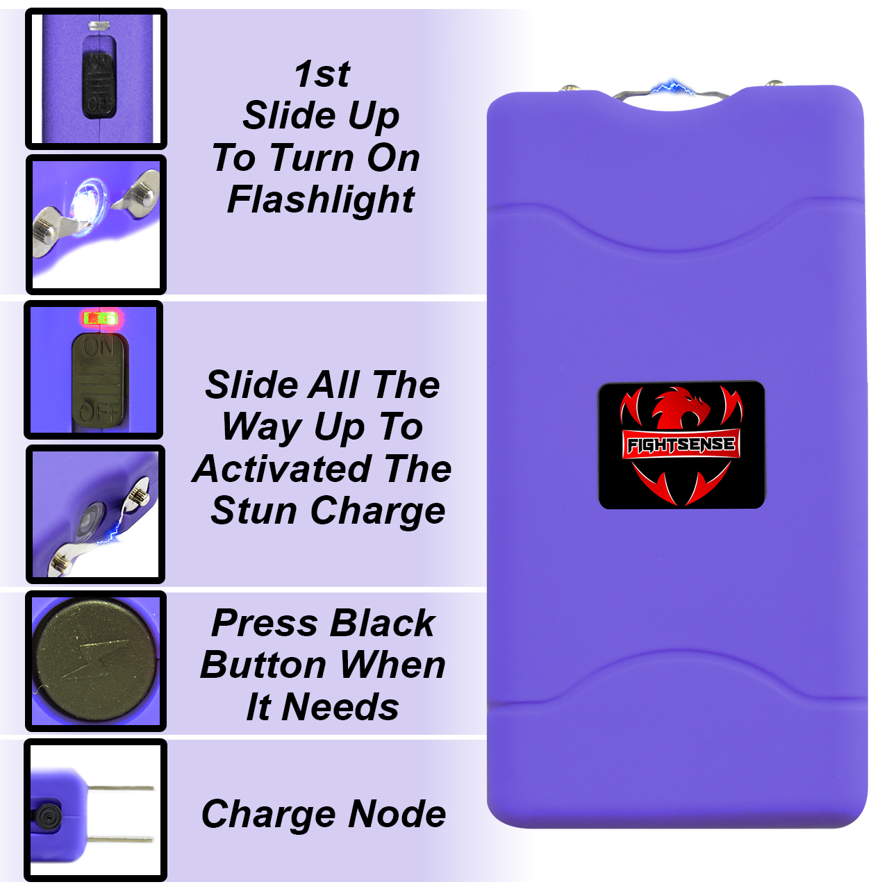 Step-by-Step Guide to Using Your Stun Gun Effectively - FIGHTSENSE
