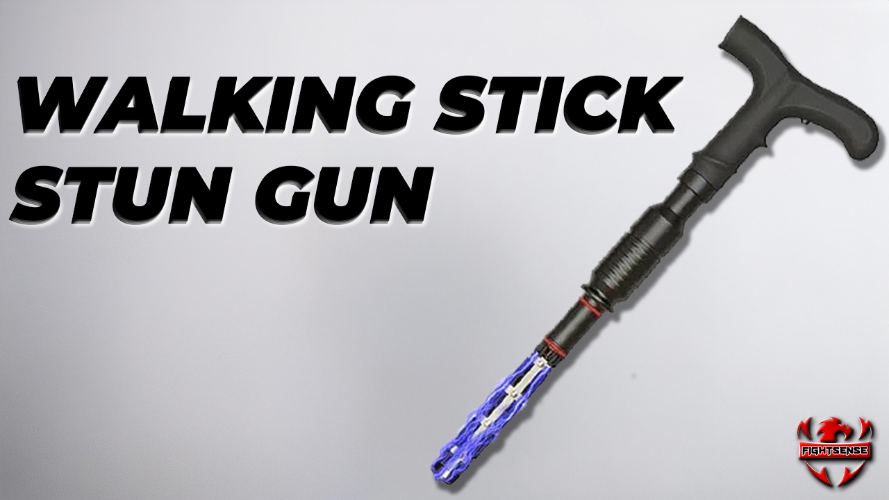 Walking Stick Stun Gun: Mobility and Security Combined - FIGHTSENSE