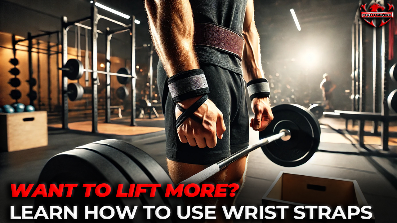 Want to Lift More? Learn How to Use Wrist Straps. - FIGHTSENSE
