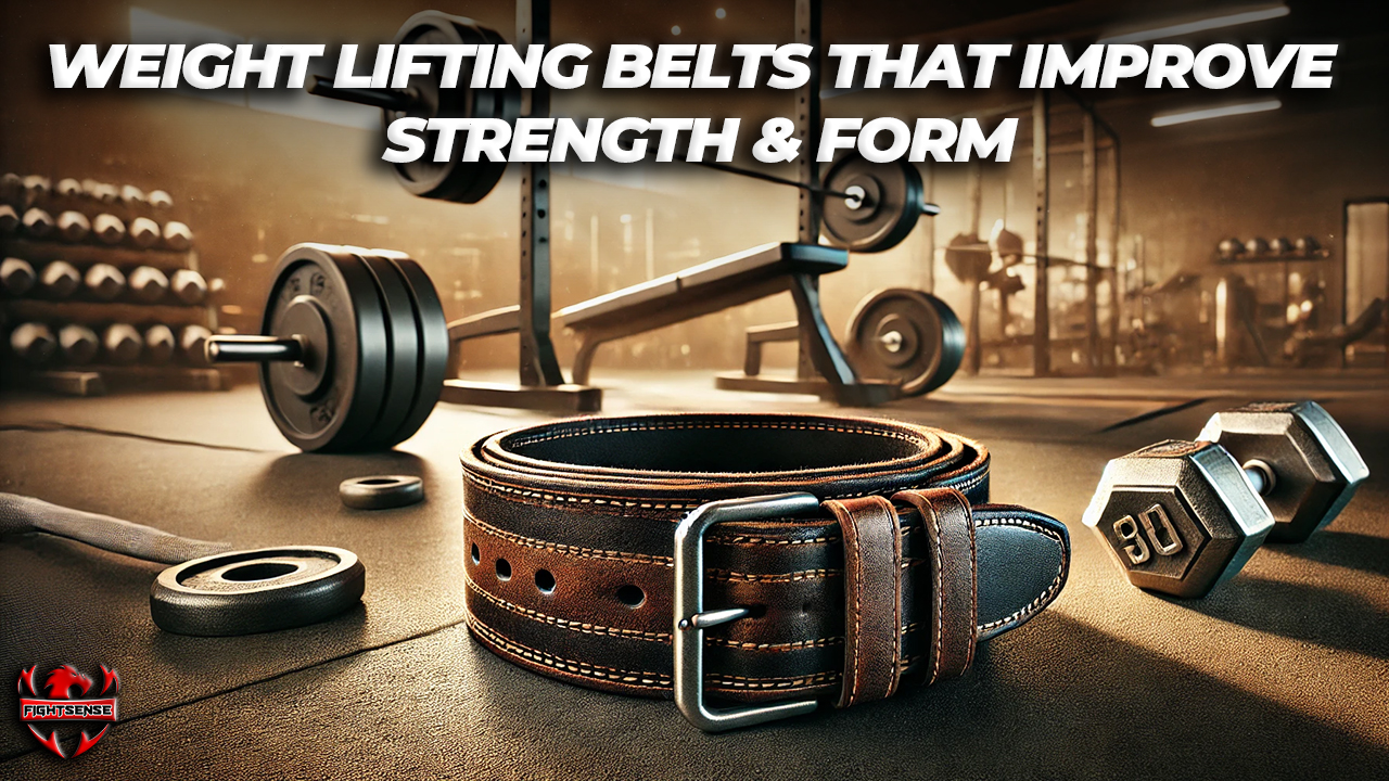 Weight Lifting Belts That Improve Strength & Form - FIGHTSENSE