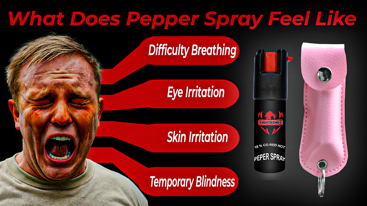 What Does Pepper Spray Feel Like? - FIGHTSENSE
