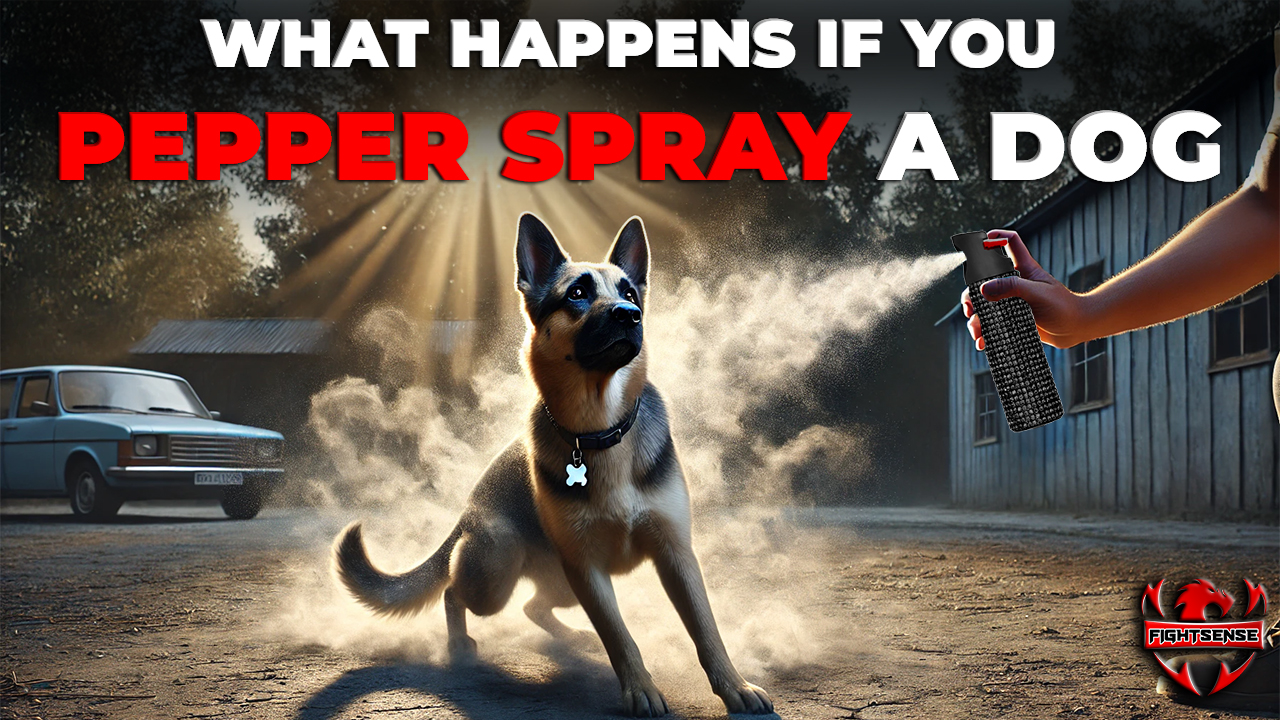 What Happens If You Pepper Spray a Dog? Effects and Tips - FIGHTSENSE