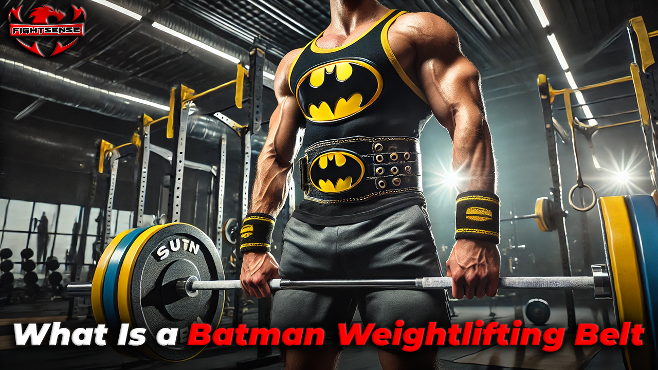 Unleash Strength with the Batman Weightlifting Belt - FIGHTSENSE