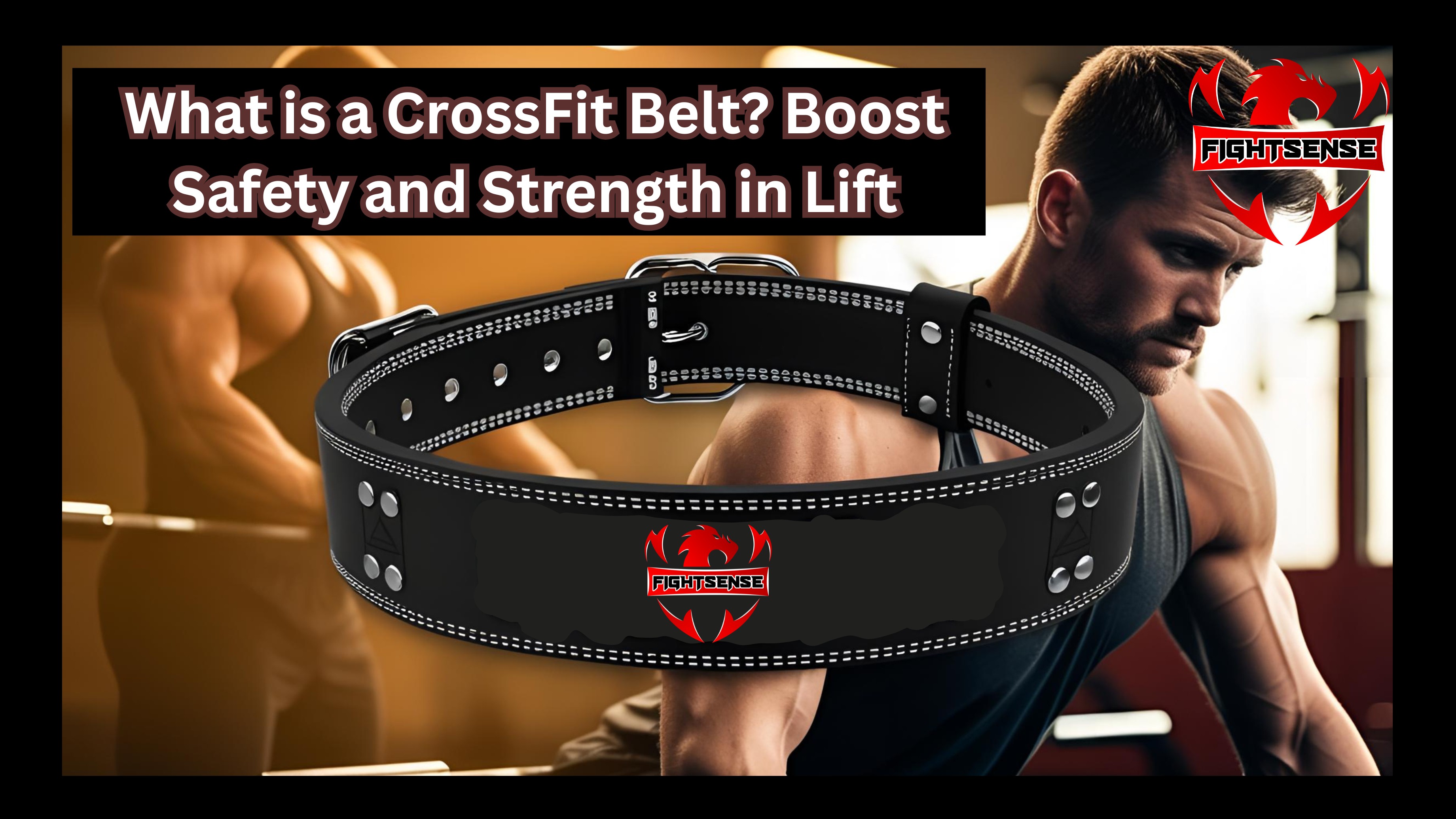 What is a CrossFit Belt? Boost Safety and Strength in Lift - FIGHTSENSE