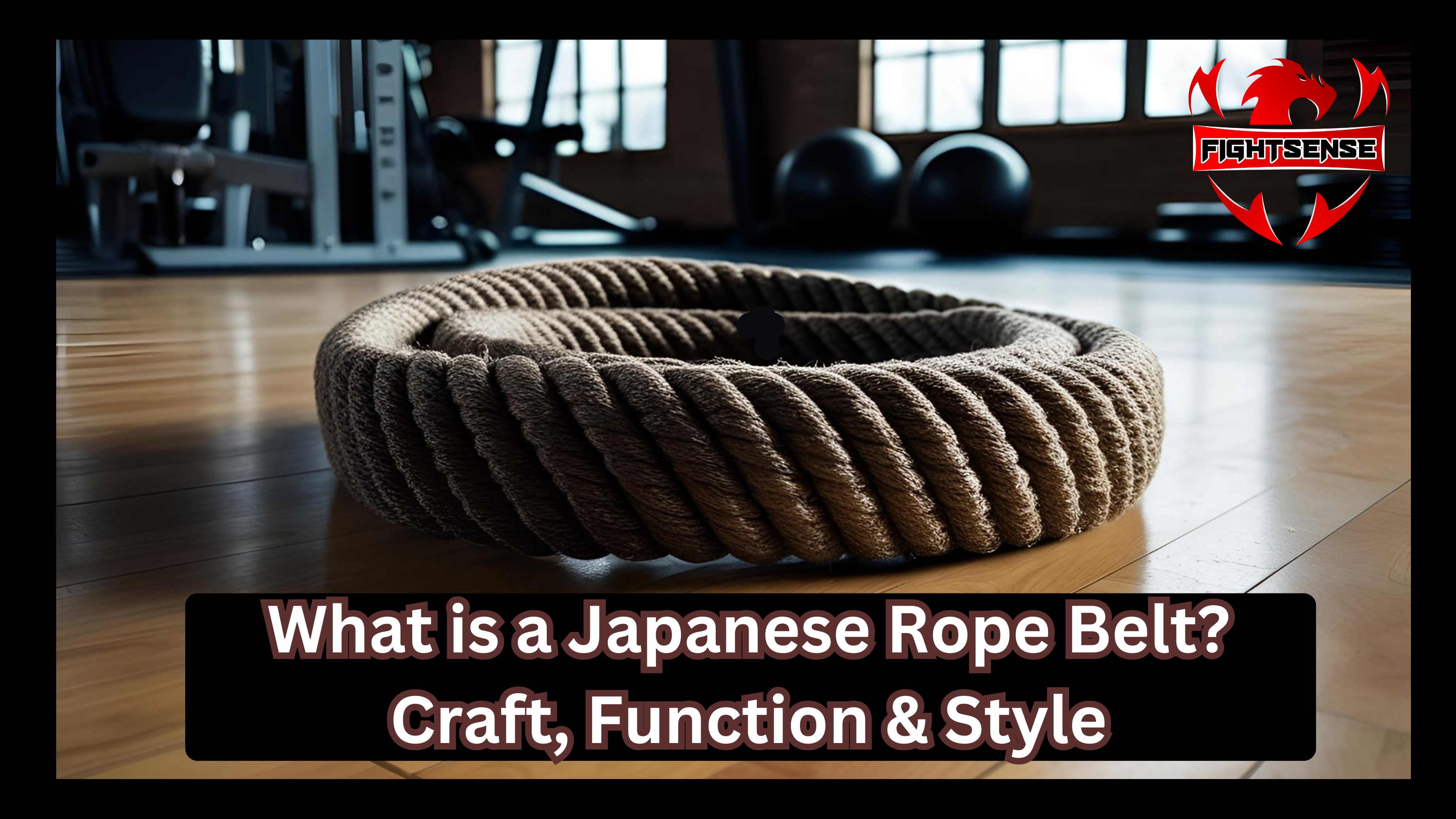 What is a Japanese Rope Belt? Craft, Function & Style - FIGHTSENSE