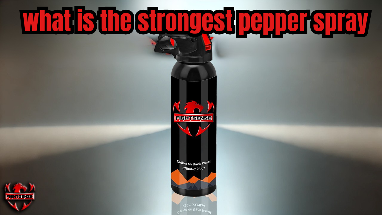 what is the strongest pepper spray: Ultimate Guide - FIGHTSENSE
