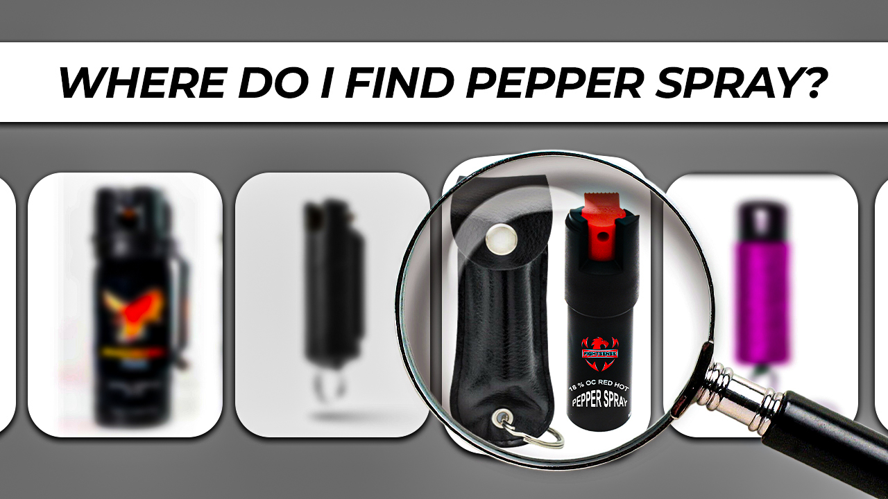 Where Do I Find Pepper Spray? Guide to Locating Personal Defense Tools ...