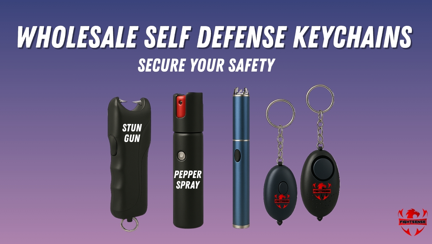 Wholesale Self Defense Keychains – Secure Your Safety - FIGHTSENSE