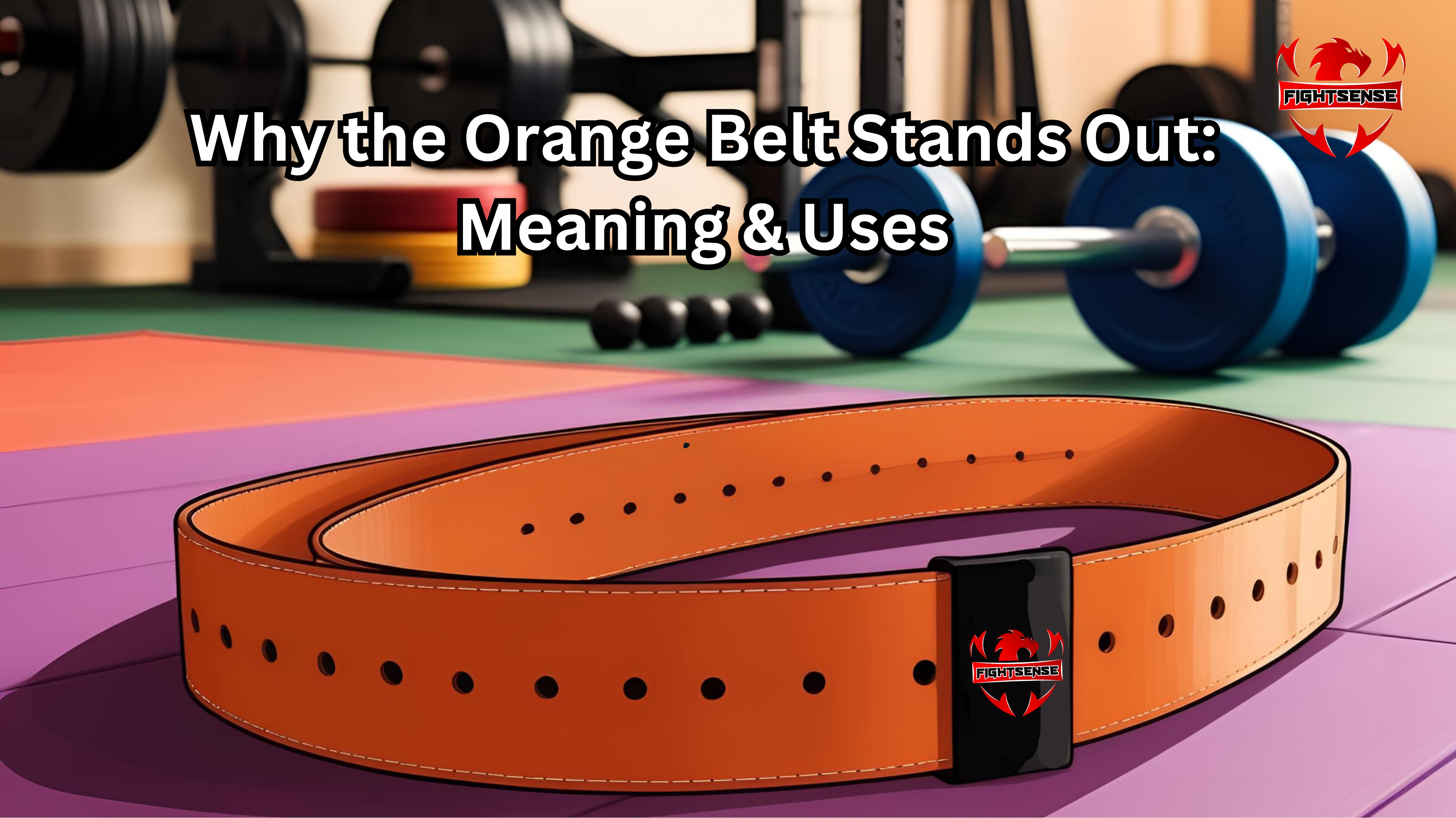 Why the Orange Belt Stands Out: Meaning & Uses. - FIGHTSENSE