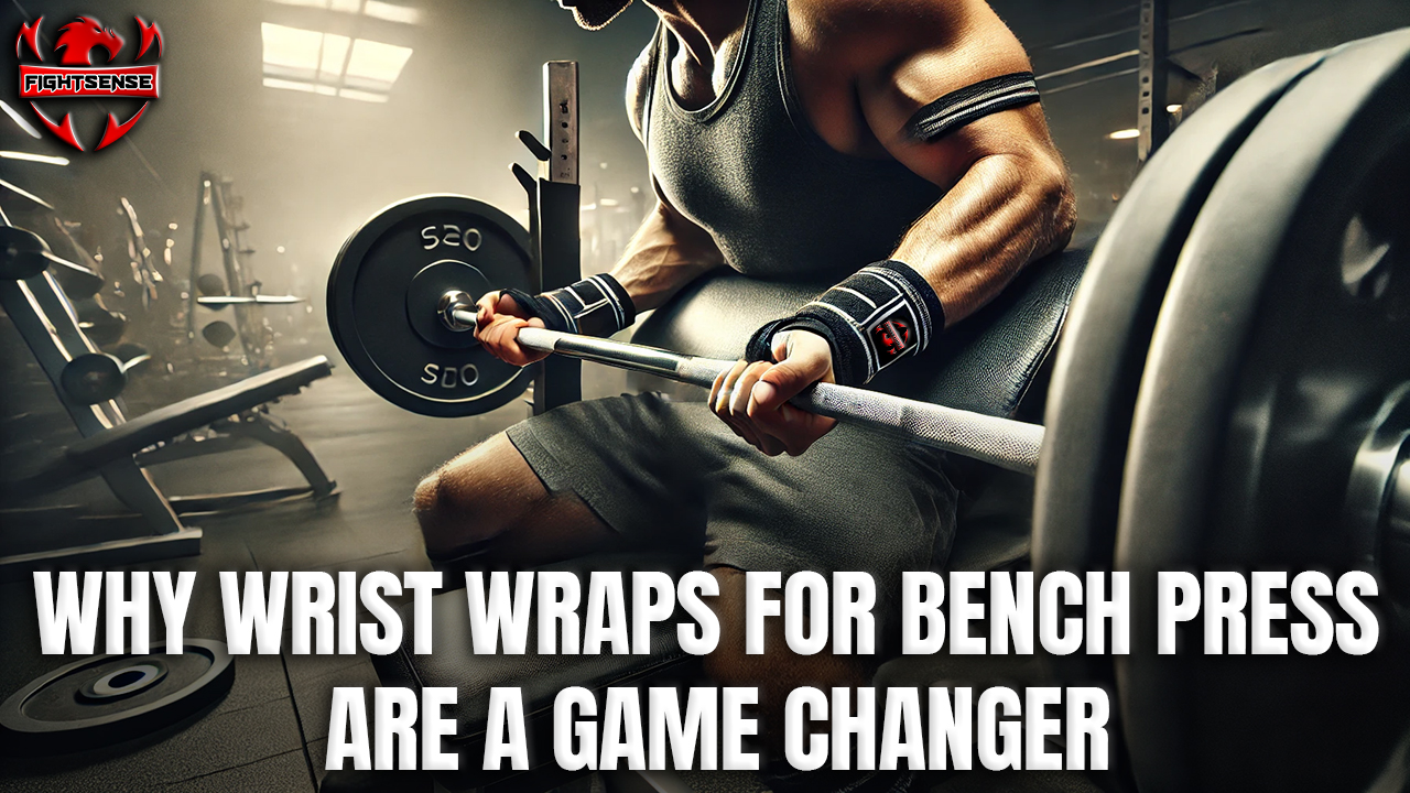 Why Wrist Wraps for Bench Press Are a Game Changer - FIGHTSENSE