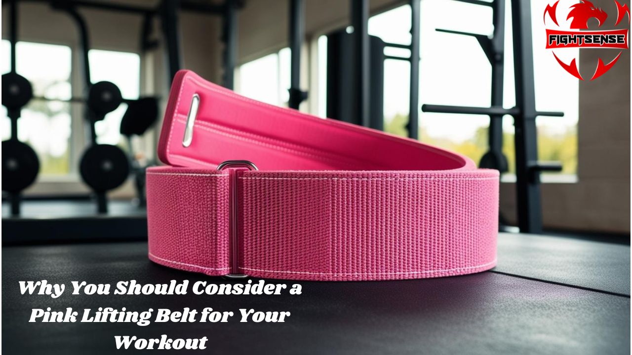Why You Should Consider a Pink Lifting Belt for Your Workout - FIGHTSENSE