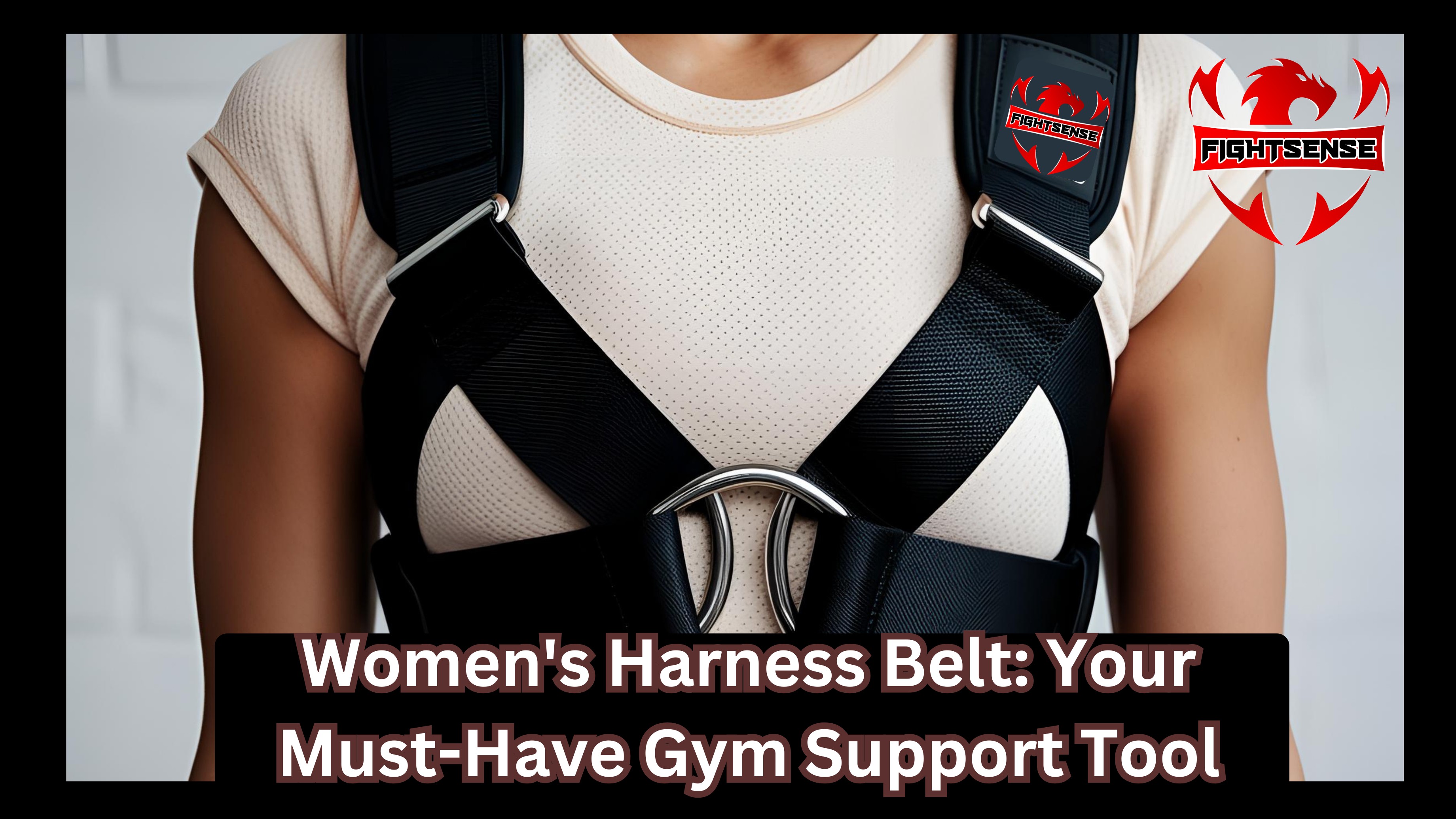 Women's Harness Belt: Your Must-Have Gym Support Tool - FIGHTSENSE