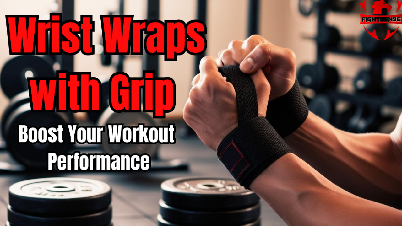 Wrist Wraps with Grip: Boost Your Workout Performance - FIGHTSENSE