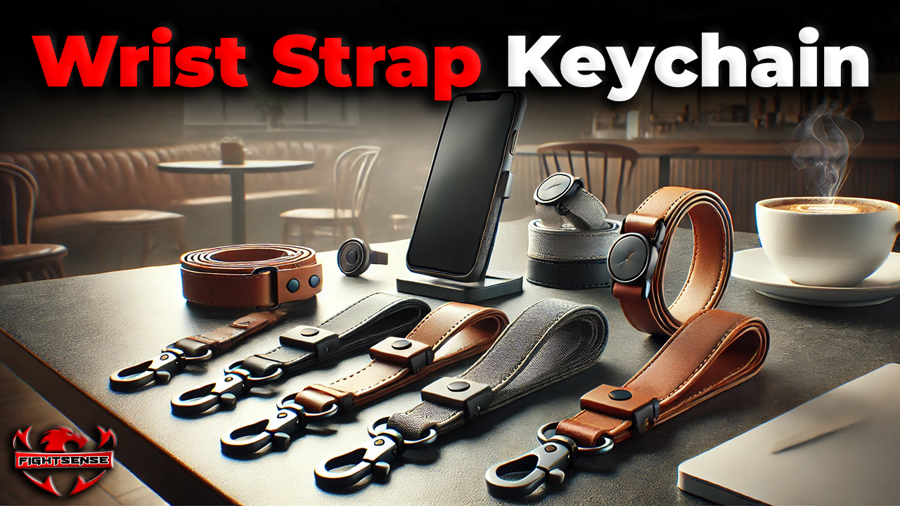 Wrist Strap Keychain: Stylish & Functional Accessory - FIGHTSENSE