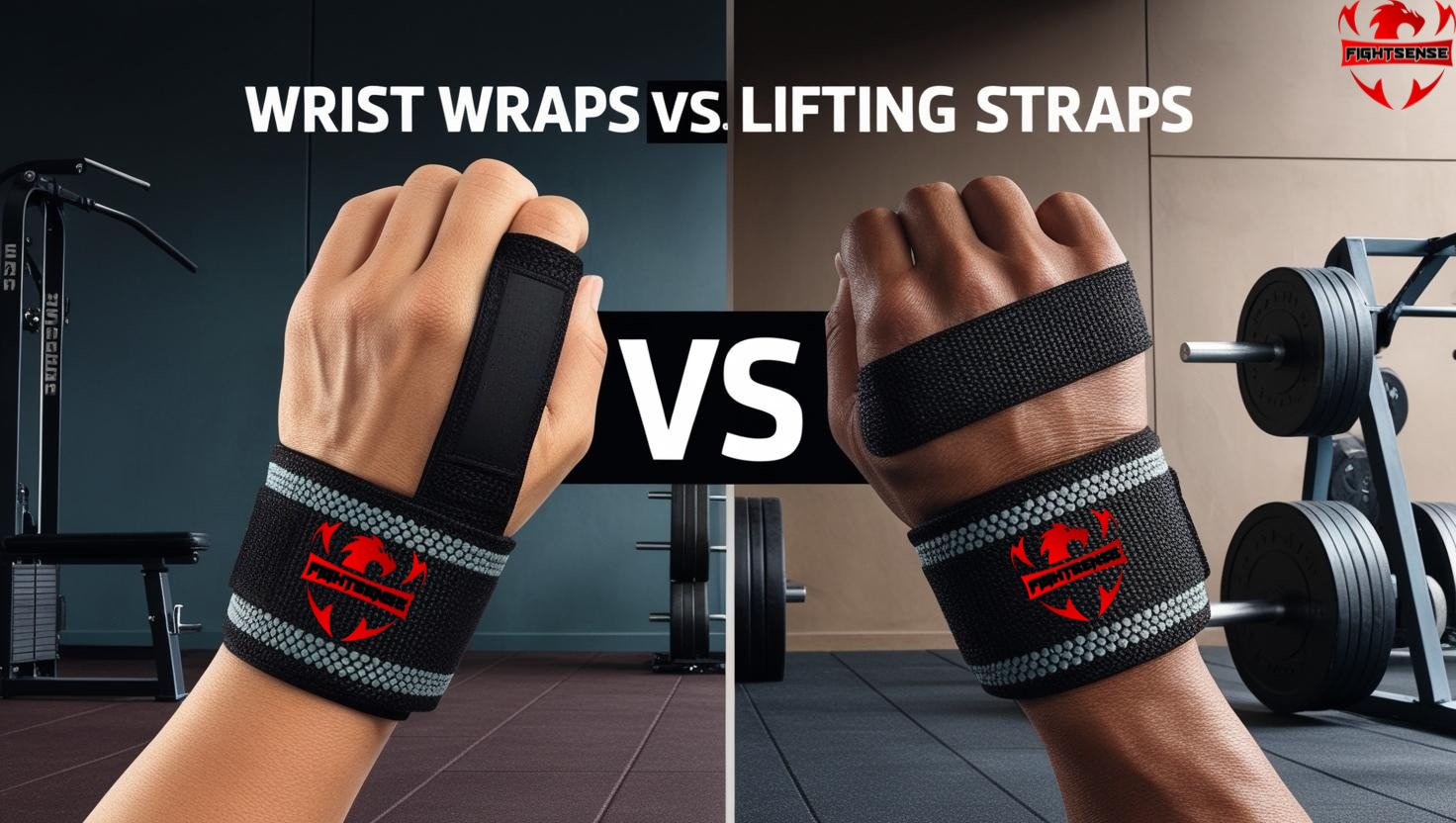 Wrist Wraps vs Lifting Straps: Which Is Right for You? - FIGHTSENSE