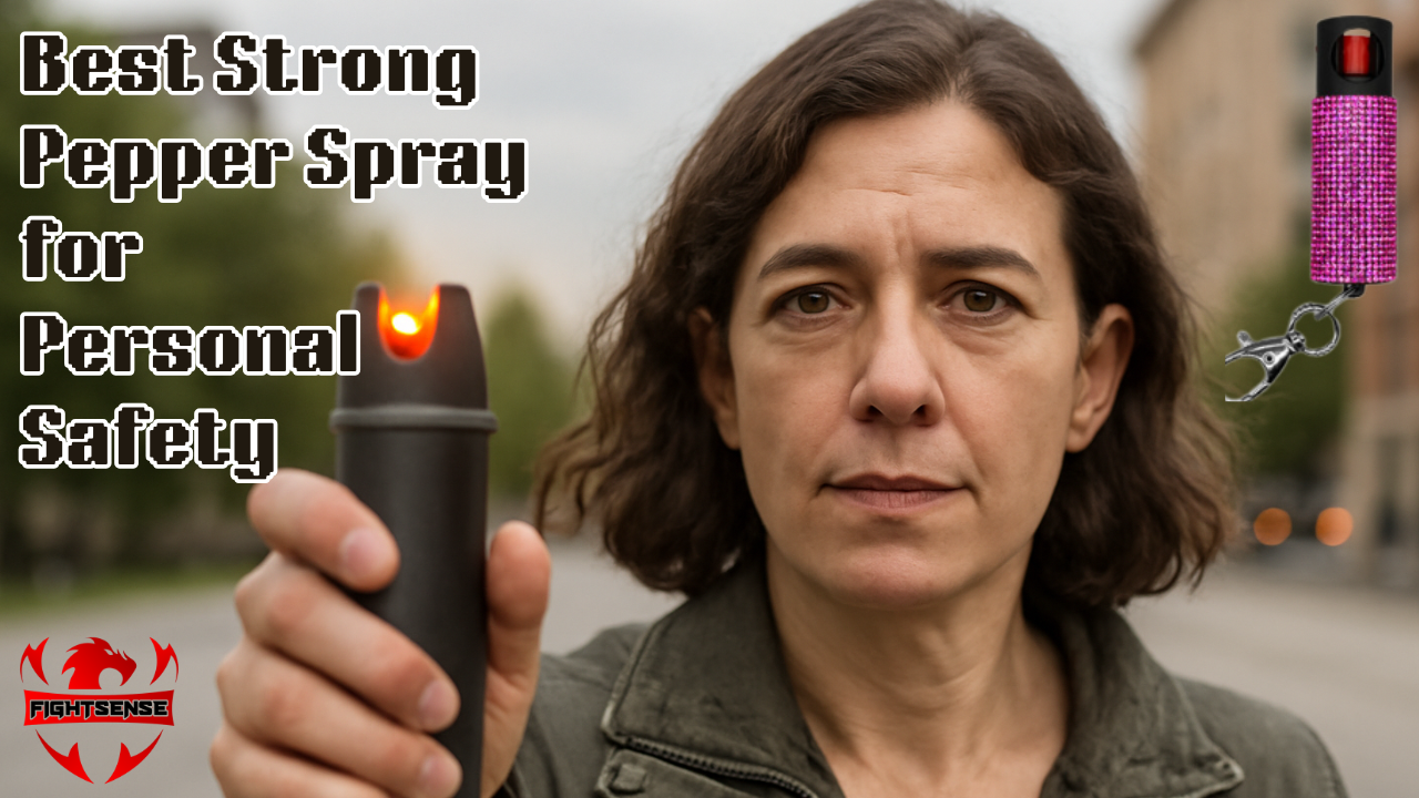Best Strong Pepper Spray for Personal Safety - FIGHTSENSE