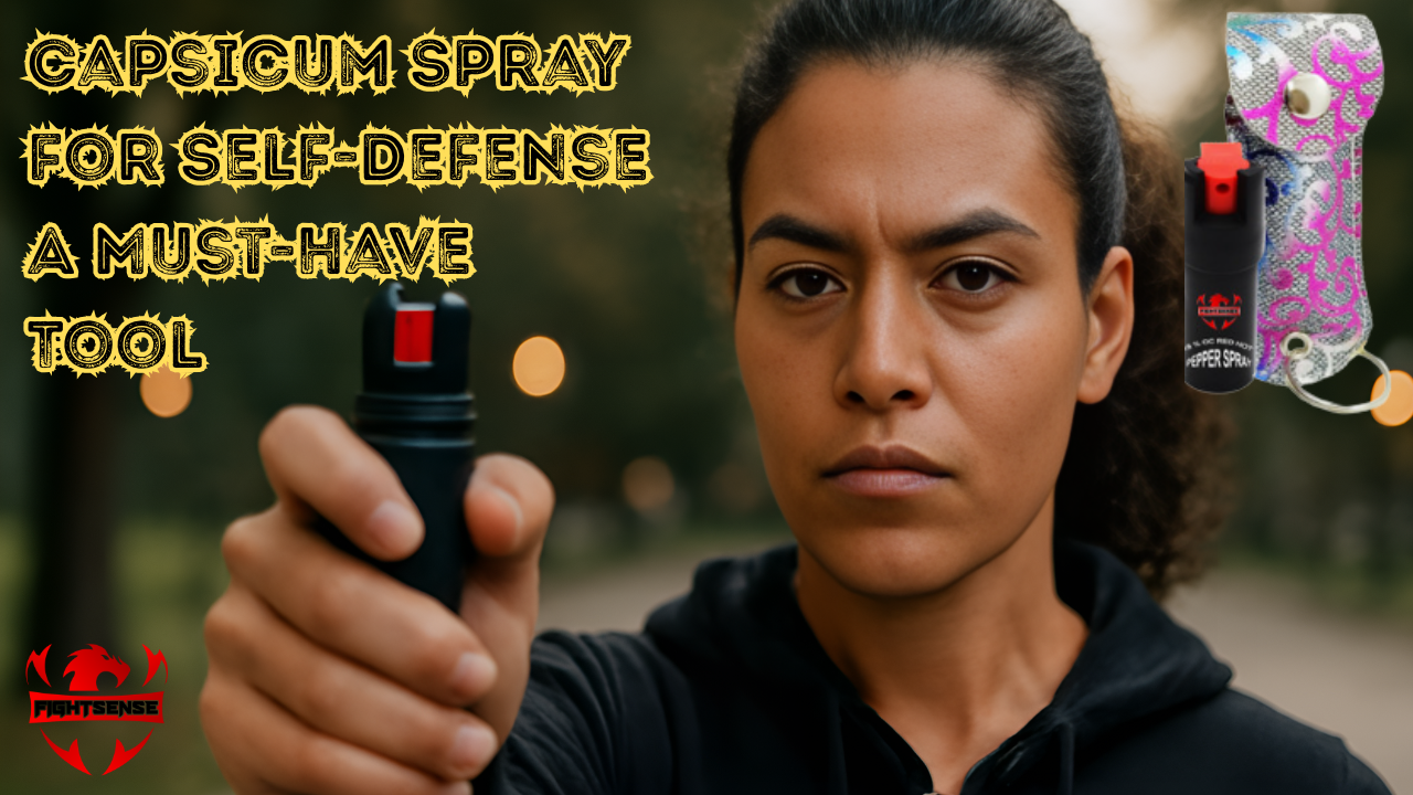 Capsicum Spray for Self-Defense: A Must-Have Tool - FIGHTSENSE
