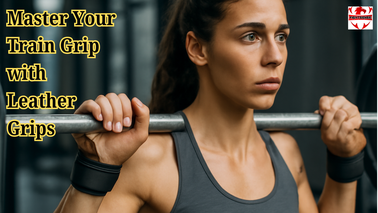Master Your Train Grip with Leather Grips - FIGHTSENSE