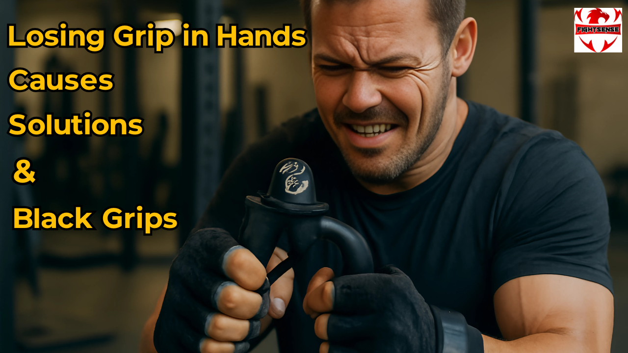 Losing Grip in Hands: Causes, Solutions & Black Grips - FIGHTSENSE