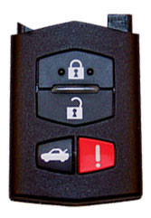 Mazda FlipKey Keyless Entry Remote. Mazda 6 RX-8 MX-5 Miata New ...