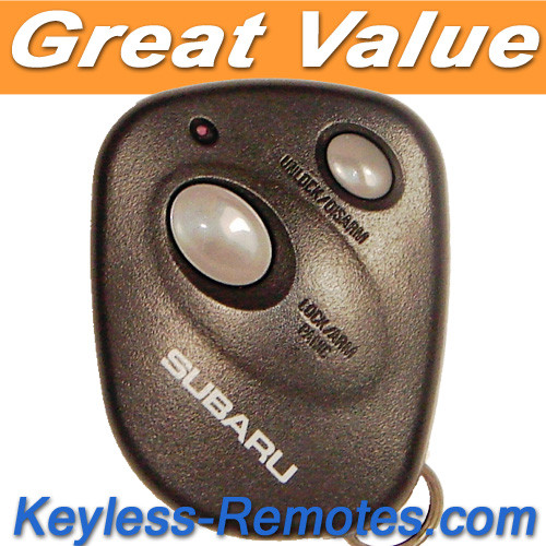 Subaru Keyless Entry Remote. 2 Button (Black) Refurbished - Keyless-Remotes
