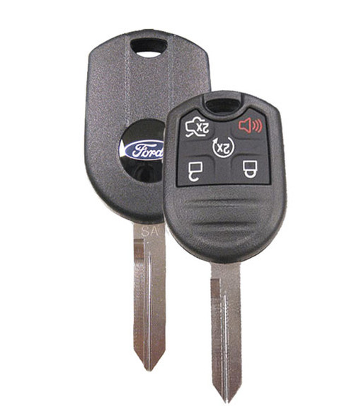 Ford 5-button Remote Head Keyless Entry Key Fob with Remote Start
