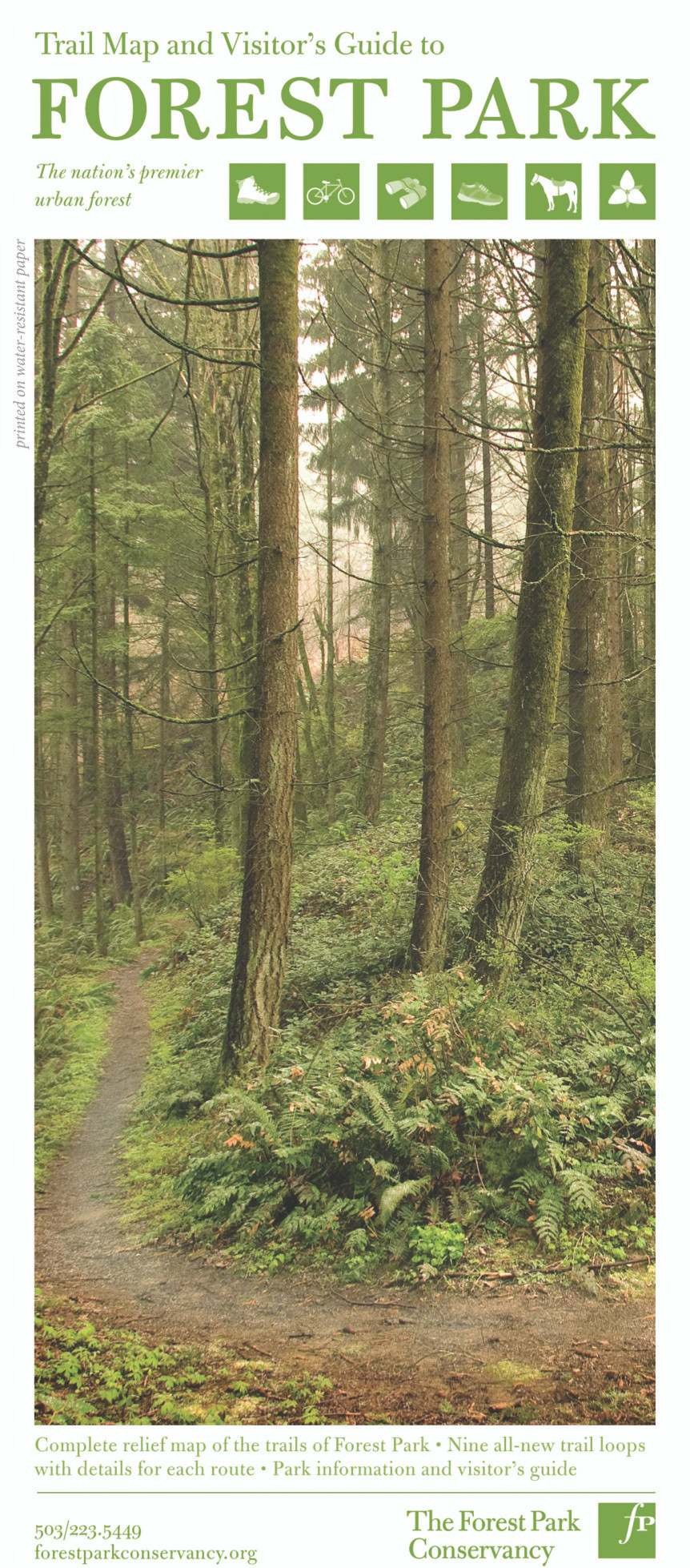 Forest Park Trail Map
