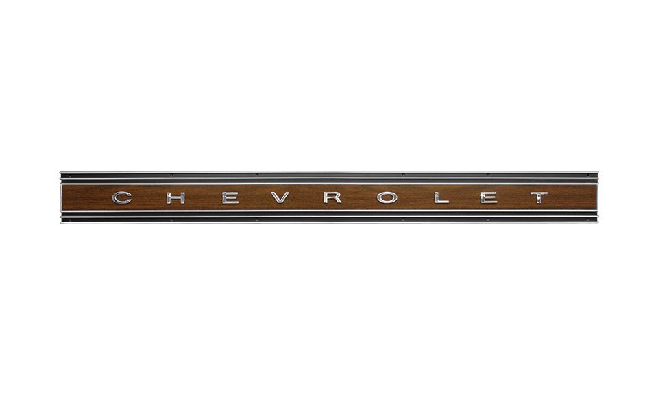 1969-1972 TAILGATE PANEL ASSEMBLY WOODGRAIN CHEVROLET TRUCK - Classic ...