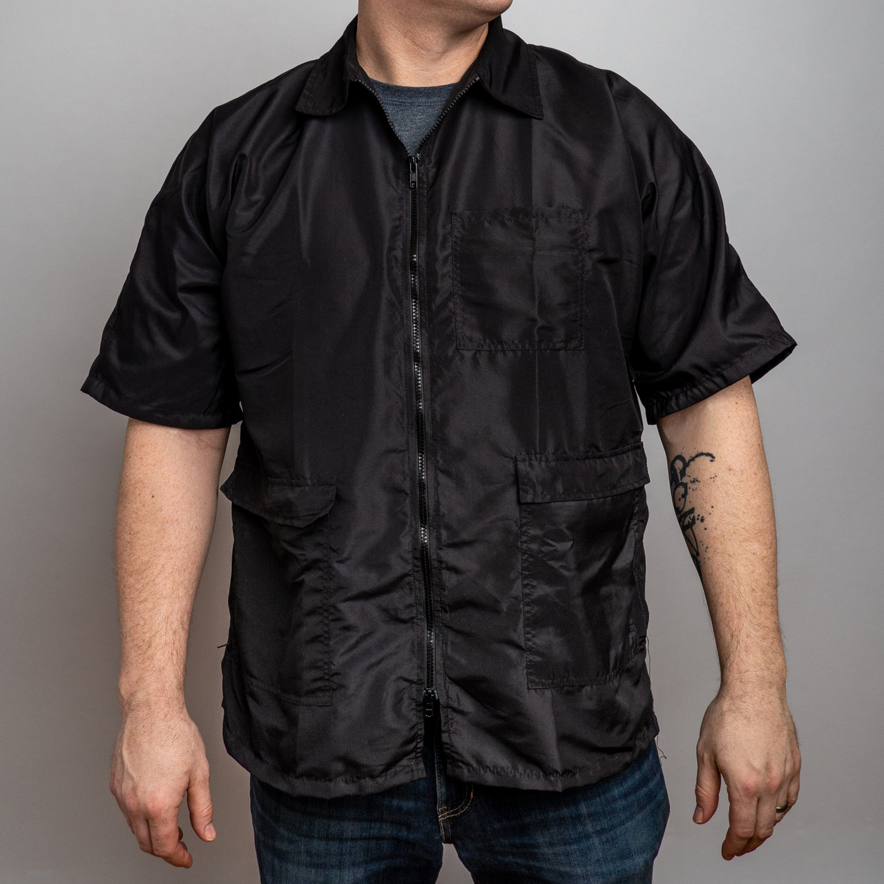 Xtreme Barber Jacket - Black - Weiss Barber Supply