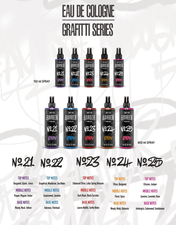 Marmara Barber Graffiti Cologne - Weiss Barber Supply