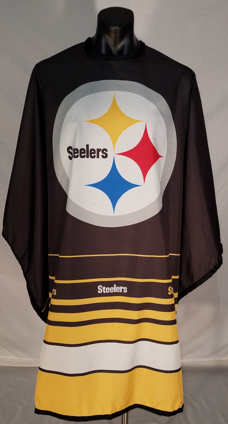 NFL Cape - Pittsburgh Steelers - Weiss Barber Supply