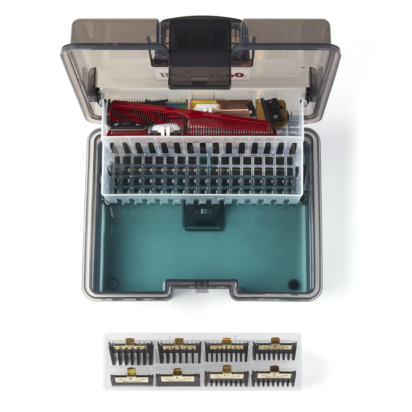 BabylissPRO® Barbersonic Professional Disinfectant Solution Box - Weiss ...