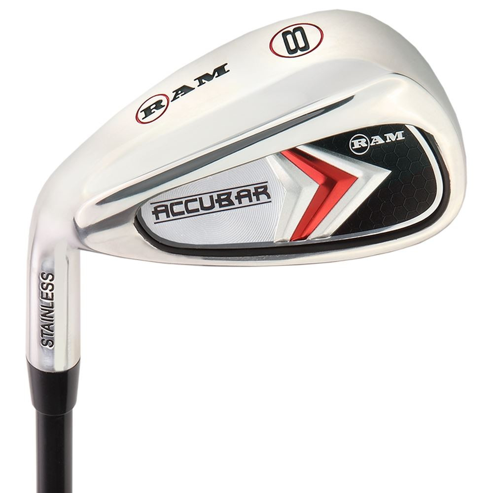 Ram Golf Accubar Mens Left Hand Iron Set 6-7-8-9-PW - FREE HYBRID ...