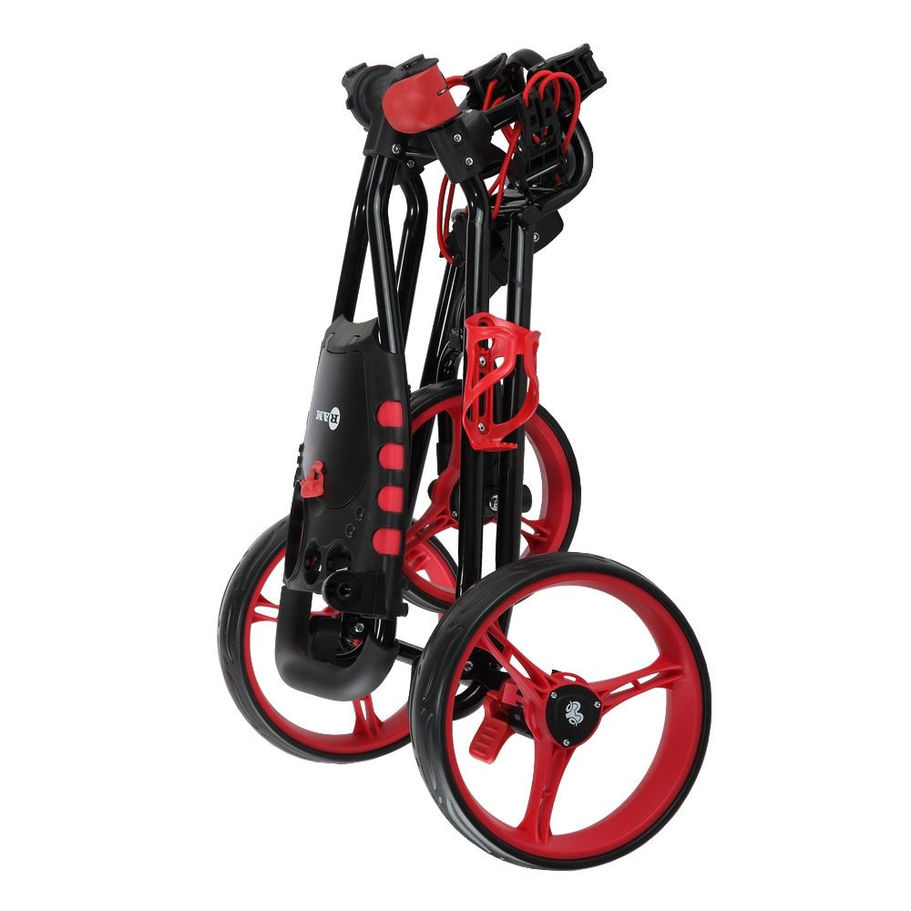 Ram Golf X-Pro Laser 3 Wheel Golf Pull Cart with Seat - Carts - RamGolf.com