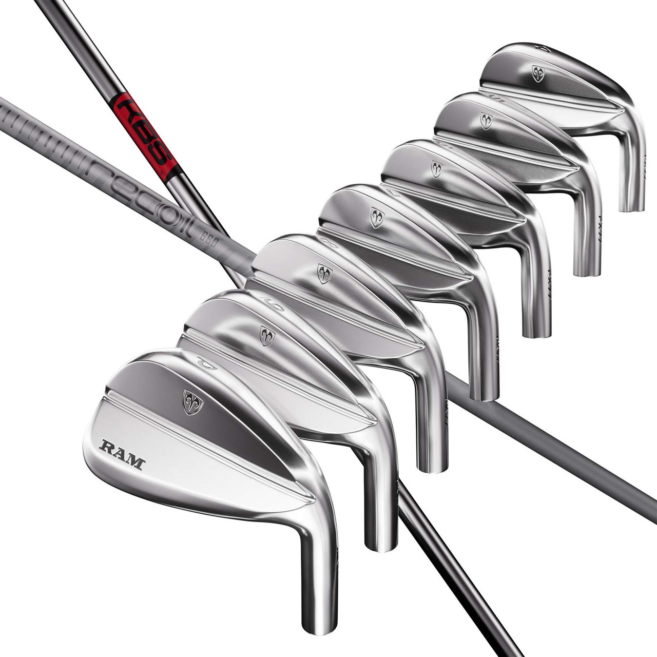Ram Golf FX77 Stainless Steel Players Distance Iron Set (CUSTOM FIT ...