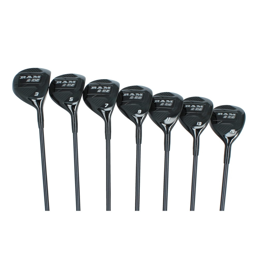 Ram Golf 2EZ Full Fairway Woods Set from 3 to 15, Mens Right Hand ...