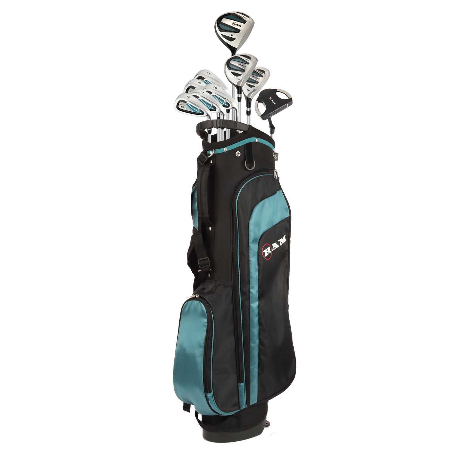 Ram Golf EZ3 Ladies Golf Clubs Set with Stand Bag - ALL Graphite Shafts ...