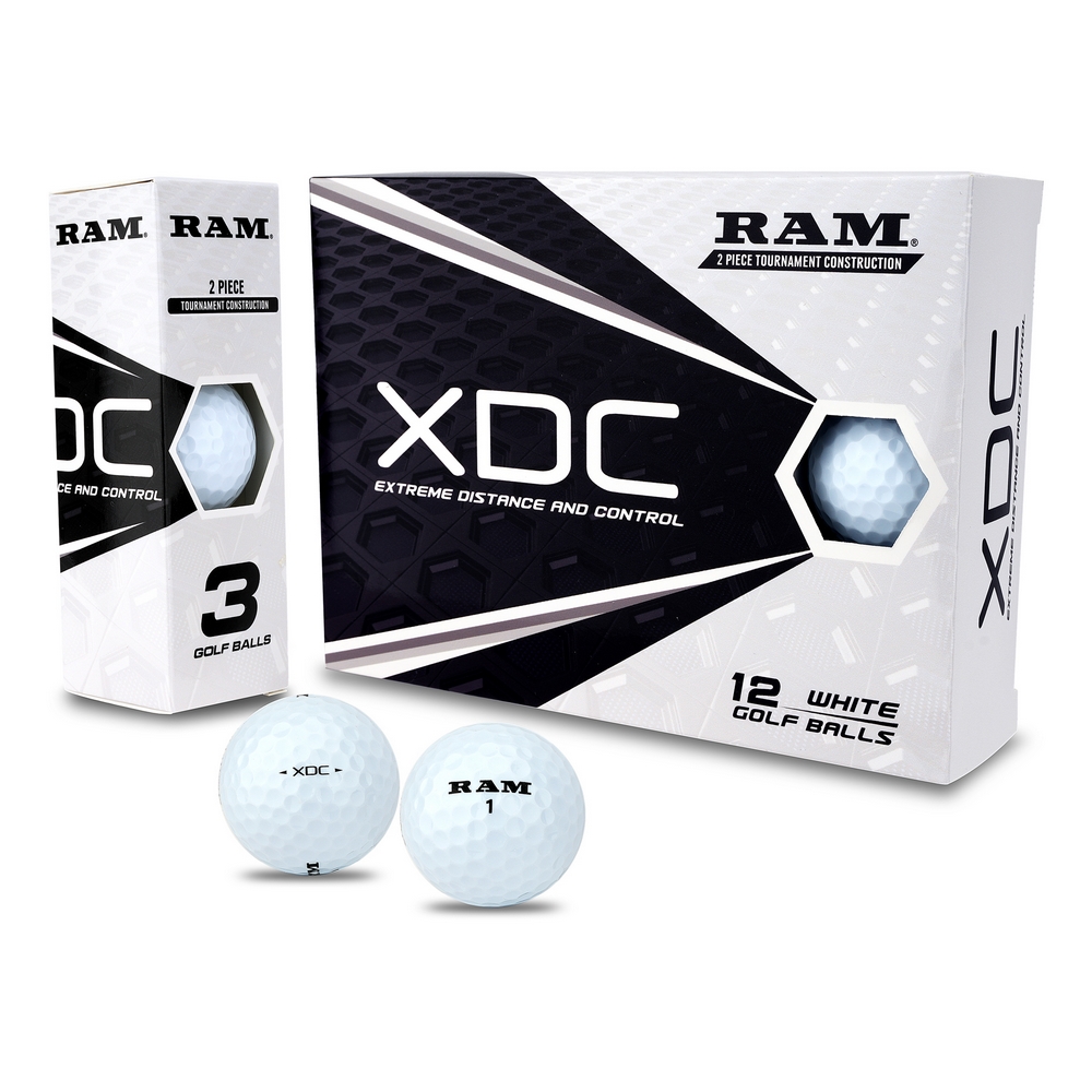 Ram Golf XDC Extreme Distance and Control Golf Balls - RamGolf.com