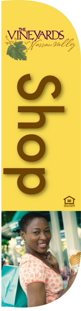 Custom Flutter Flag - 2.5'x10'-->100% USA-Made