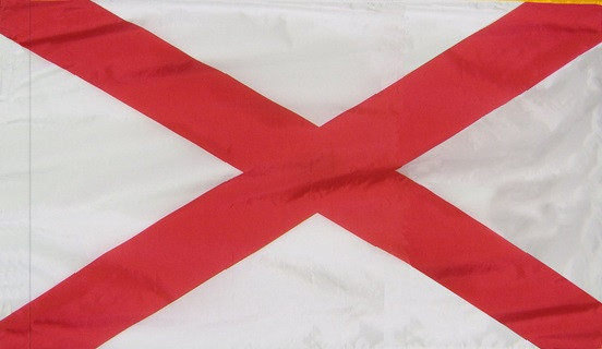 Alabama - State Pole Sleeve Flag-->100% USA-Made