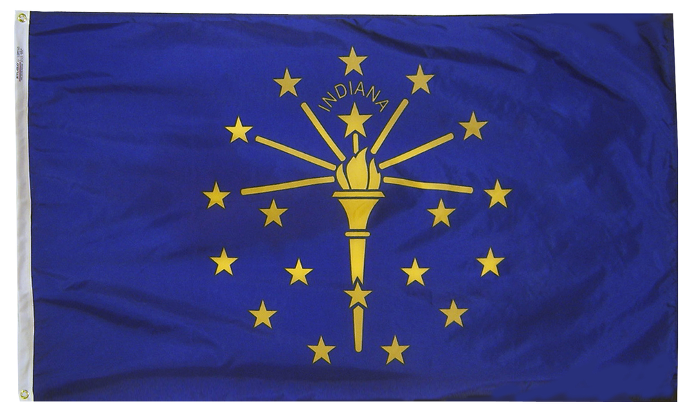 State Flags - Indiana State Flags - Flags For Veterans