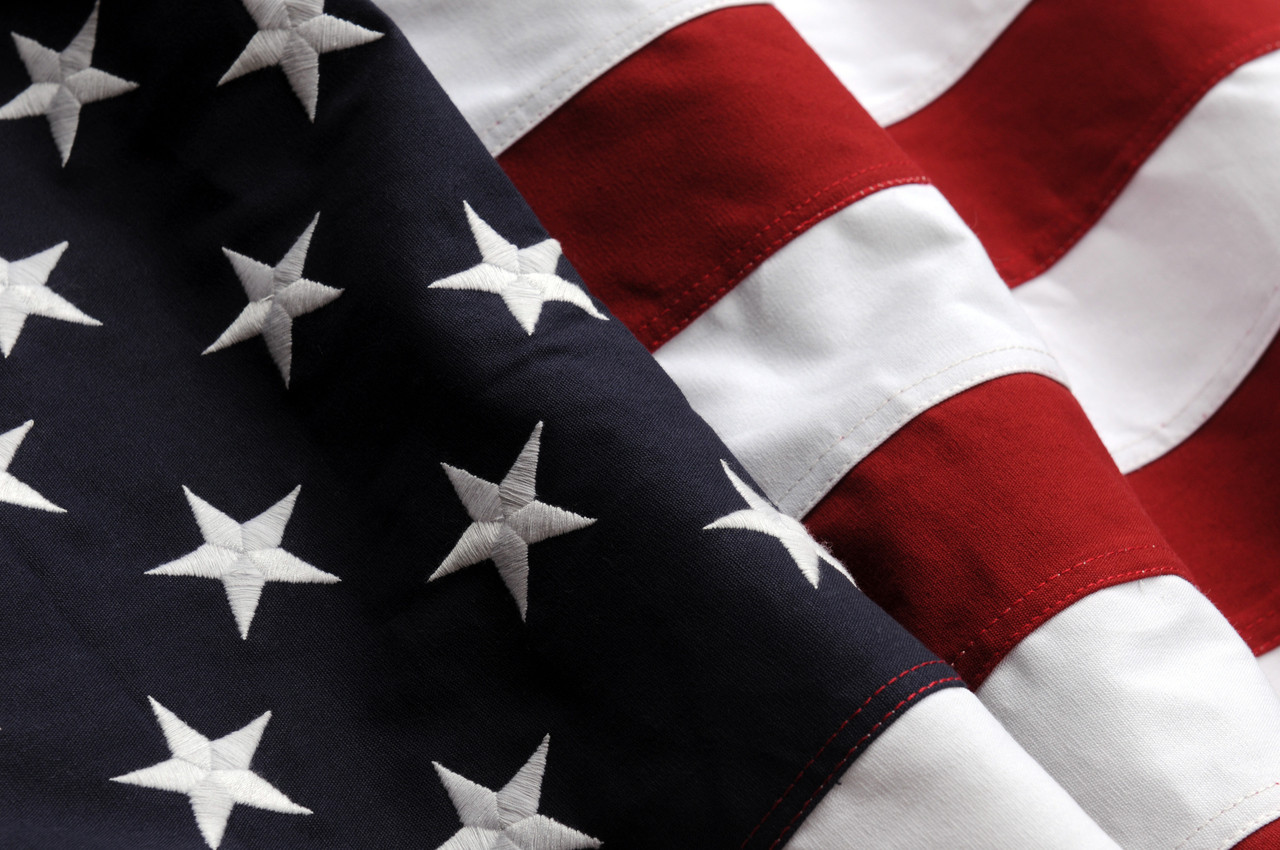 American Polyester Flag for Outdoor Use-->100% USA-Made