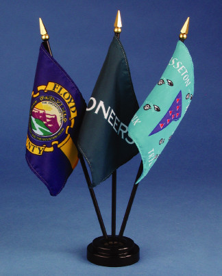 Custom Miniature Flag - 8"x12"-->100% USA-Made