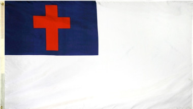 Christian Outdoor Flag-->100% USA-Made