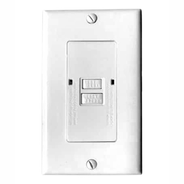 20A Self-Test GFCI, Blank Face, White - NA Industries International Corp.