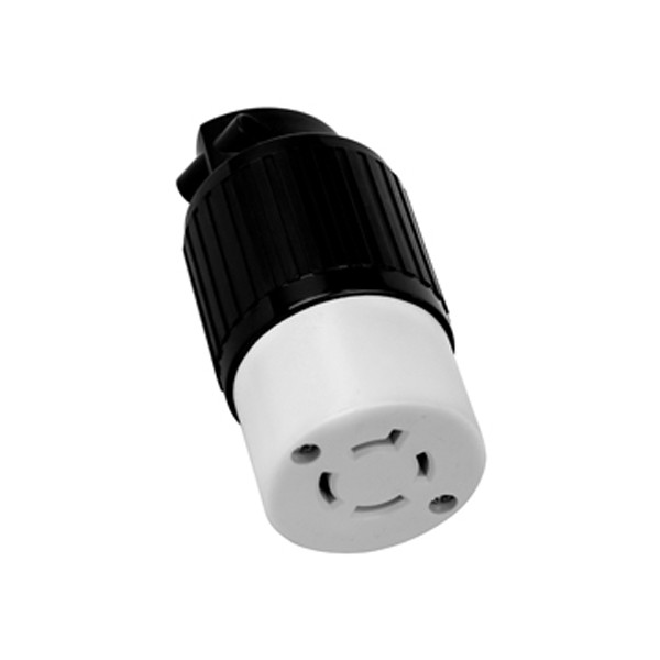 (L15-30C) 30A-250V, 3-Pole 4-Wire 3-Phase Locking Connector - NA ...